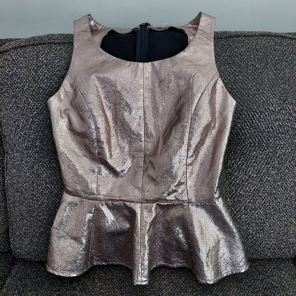 Charlotte Russe | Tops | Charlotte Ruse Metallic Top | Poshmark